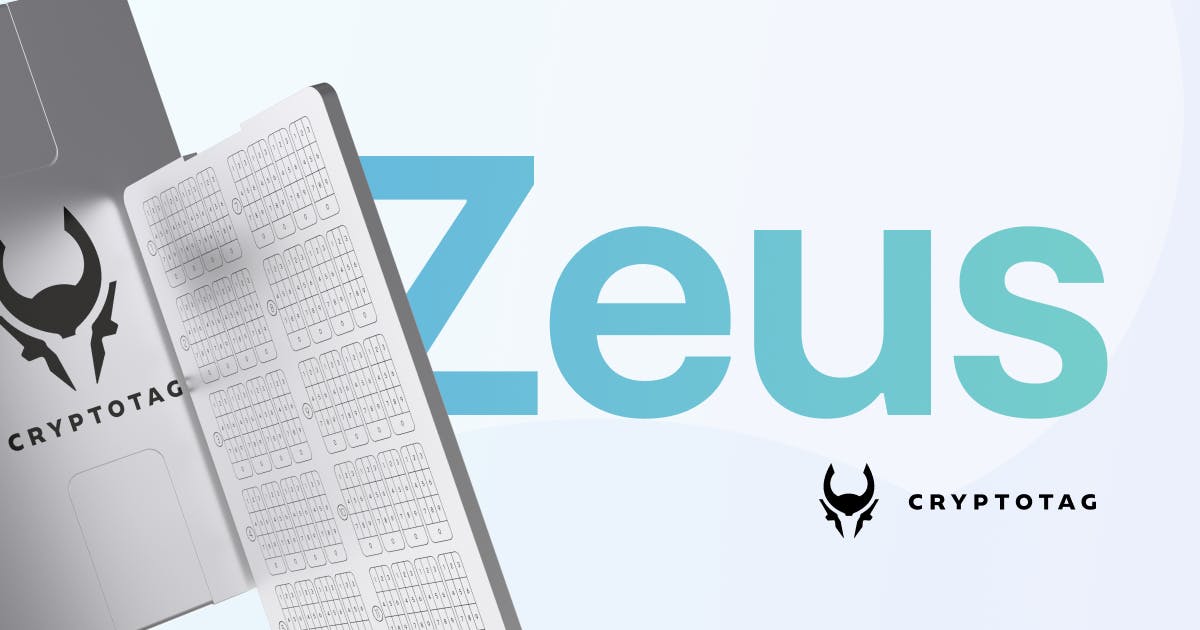 Zeus - Titanium Seed Phrase