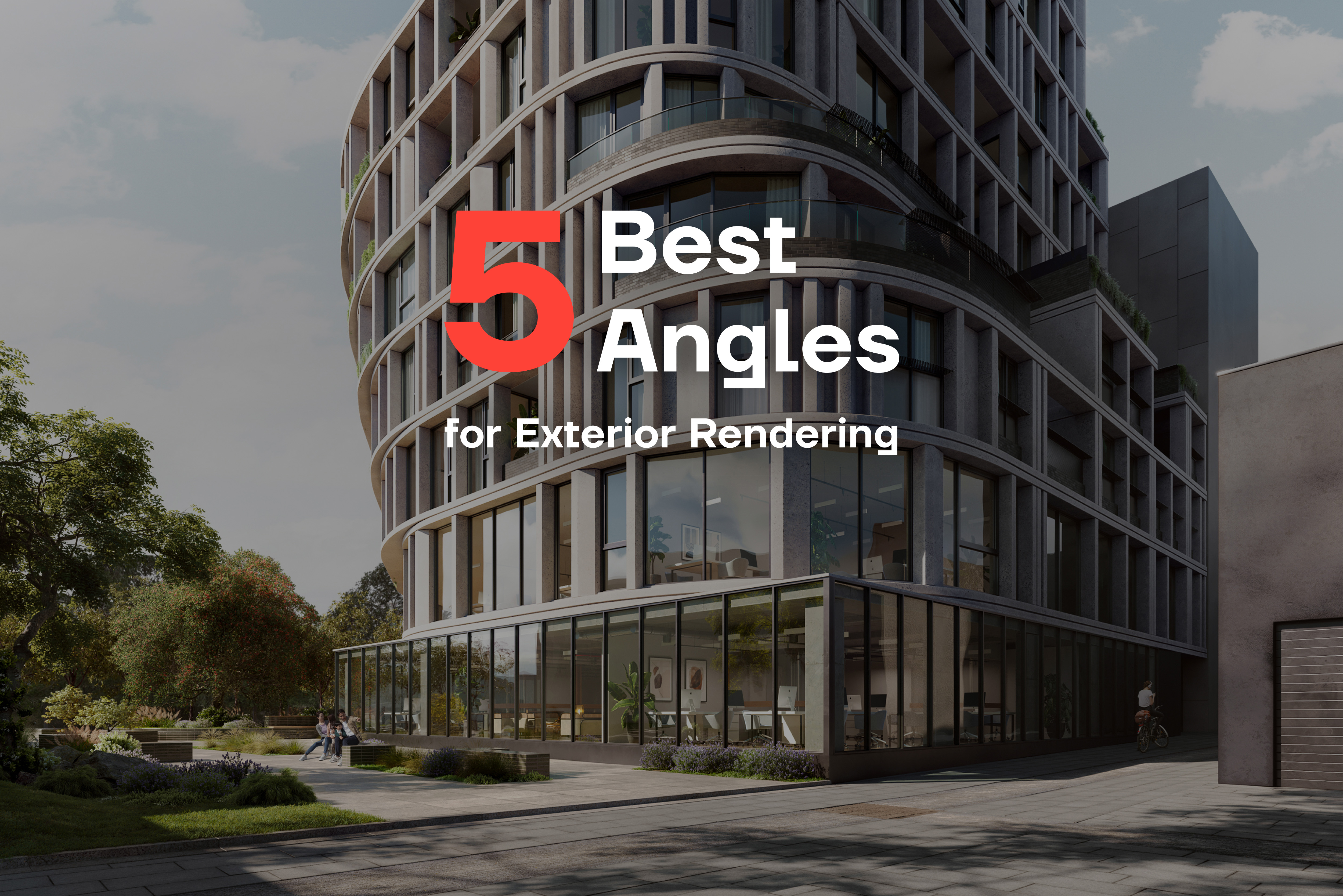 5 Best Angles for Architectural Exterior Rendering | Blog | CUUB Studio