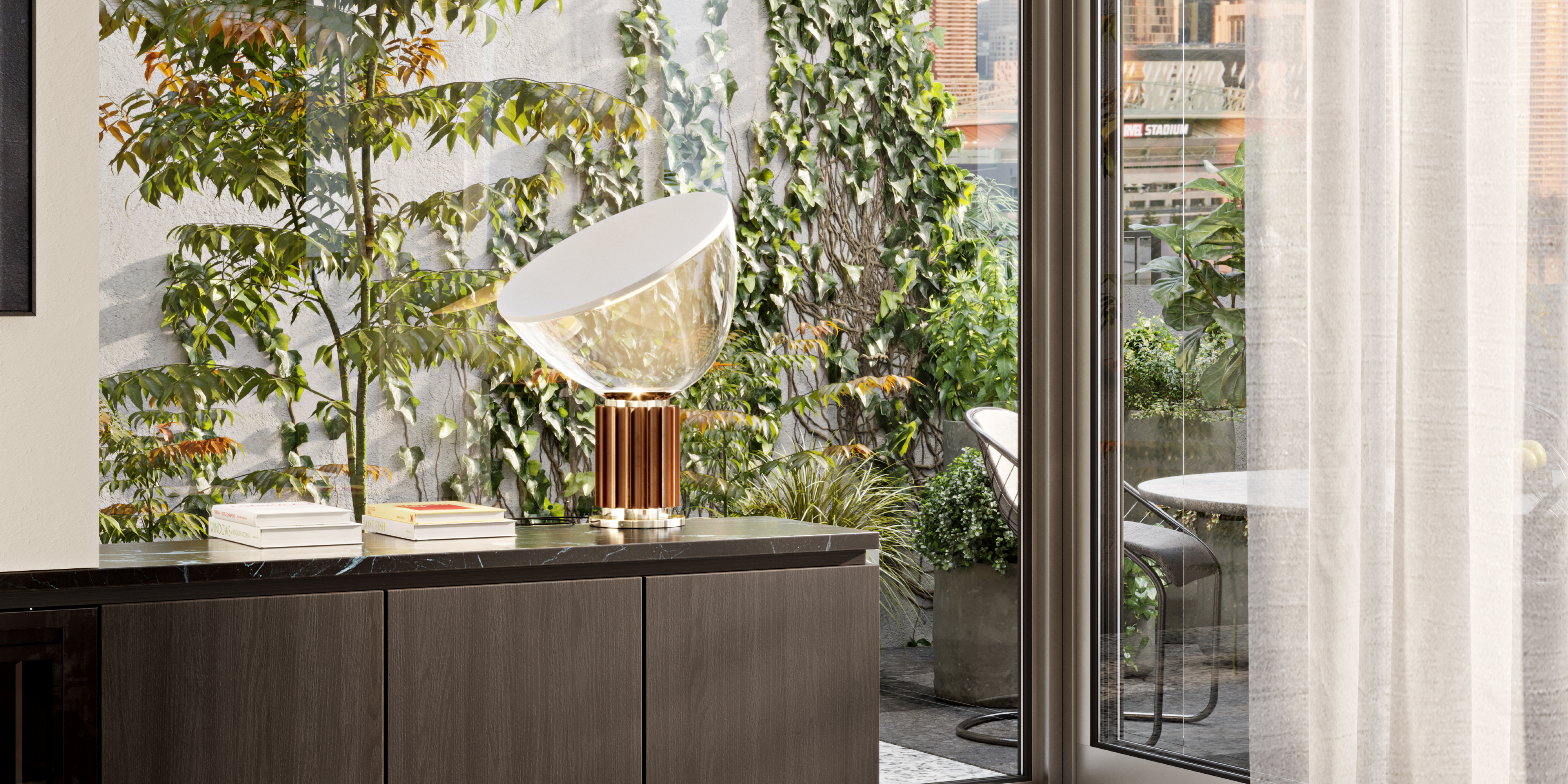 The exterior of completed 3D architectural projects | CUUB Studio