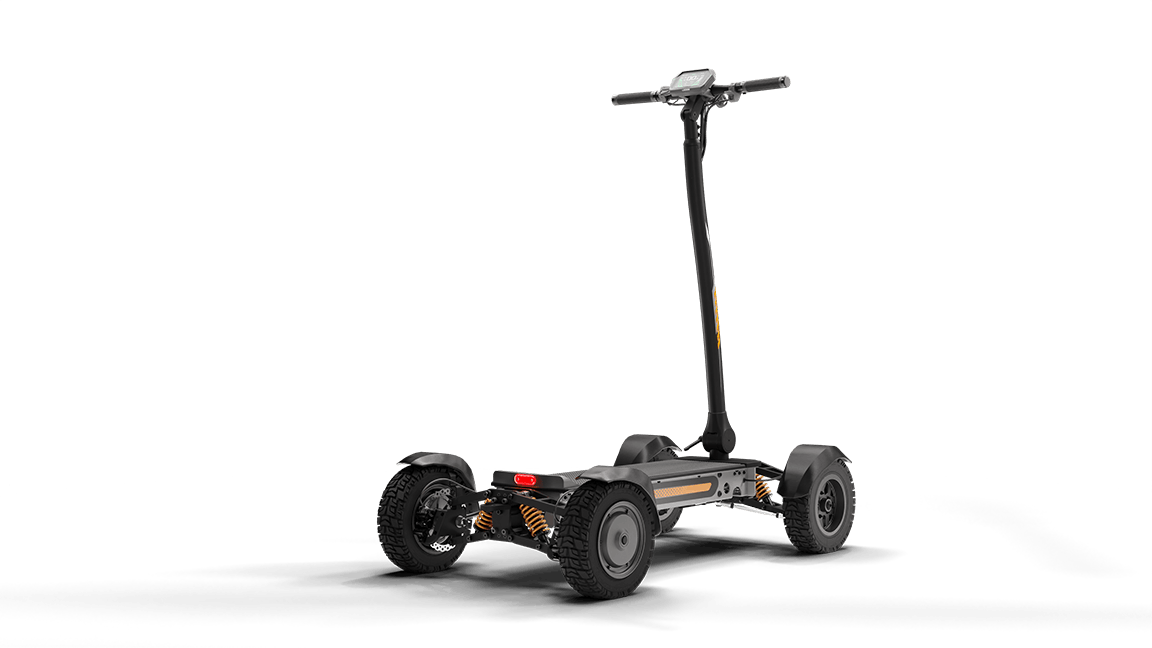 Cycleboard | X-Quad 3000 All-terrain 4 wheeled Electric Vehicle