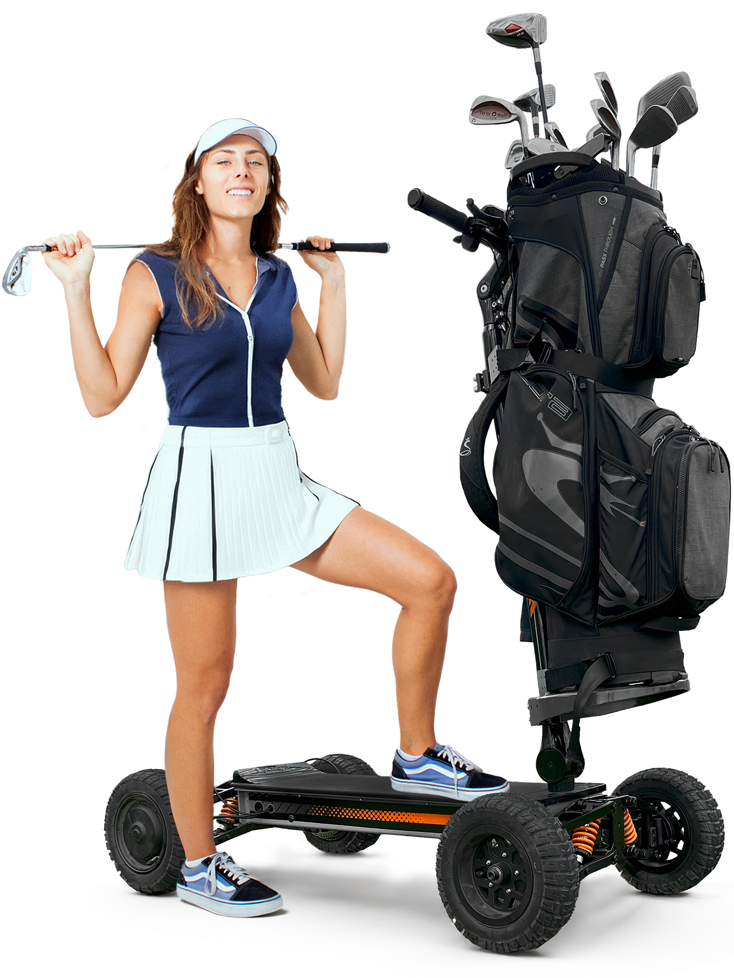 Cycleboard Golf Package | X-Quad 3000 All-terrain 4 wheeled Personal ...