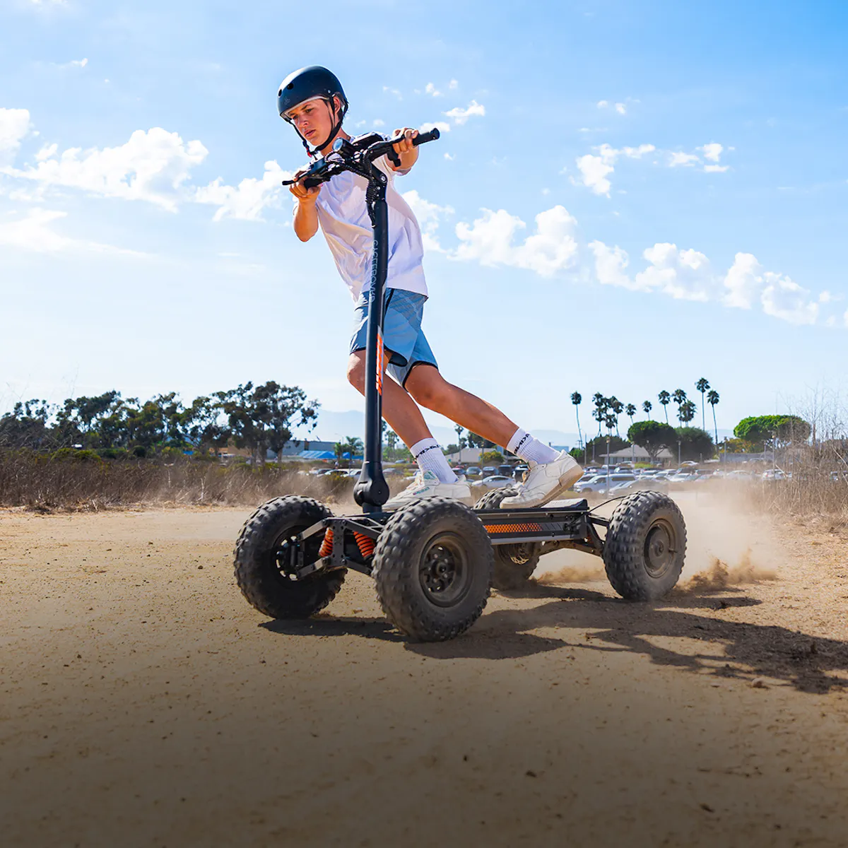 Cycleboard | X-Quad 3000 All-terrain 4 wheeled Electric Vehicle