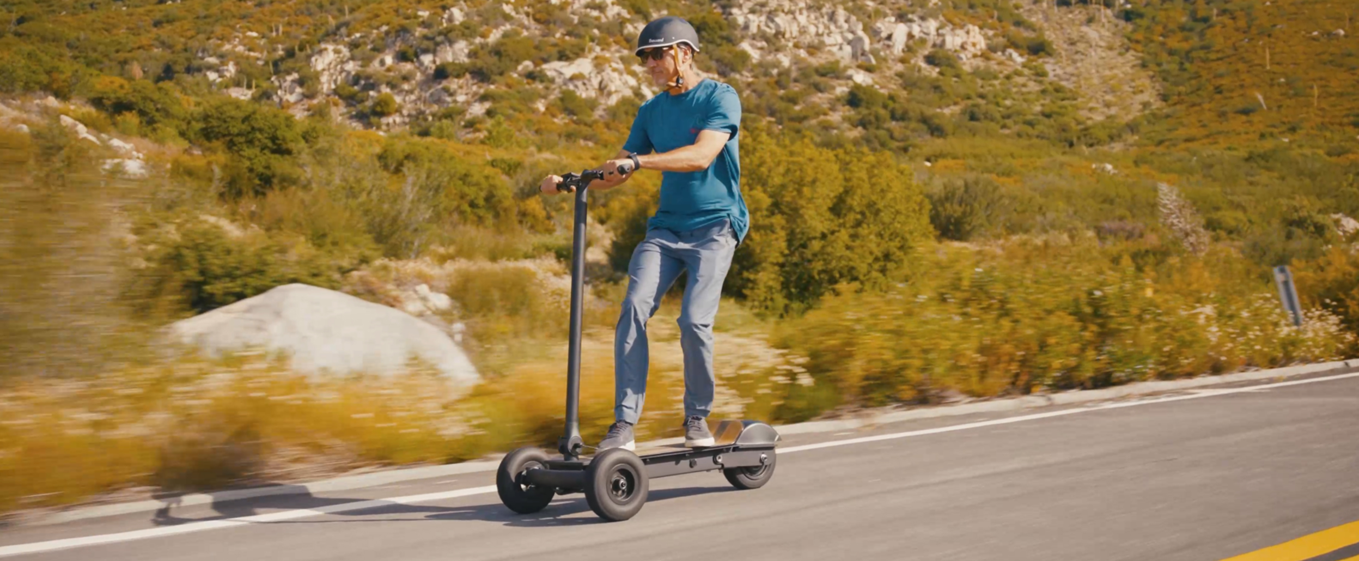 Cycleboard Rover | All-terrain 3 wheeled Electric Vehicle