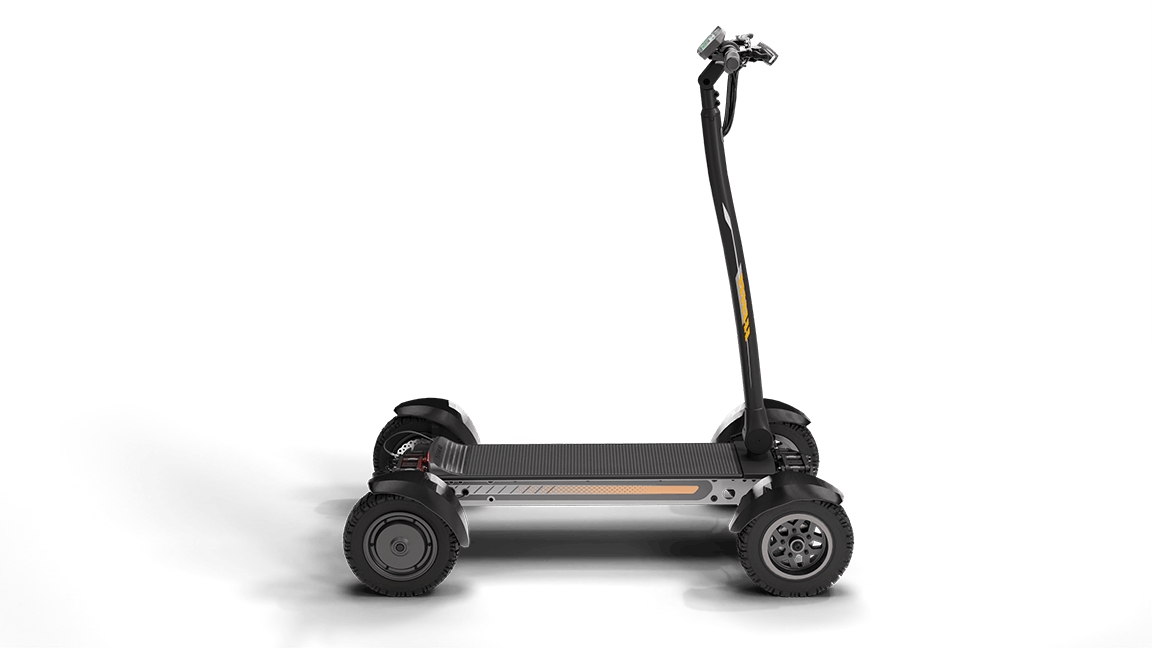 Cycleboard | X-Quad 3000 All-terrain 4 wheeled Electric Vehicle