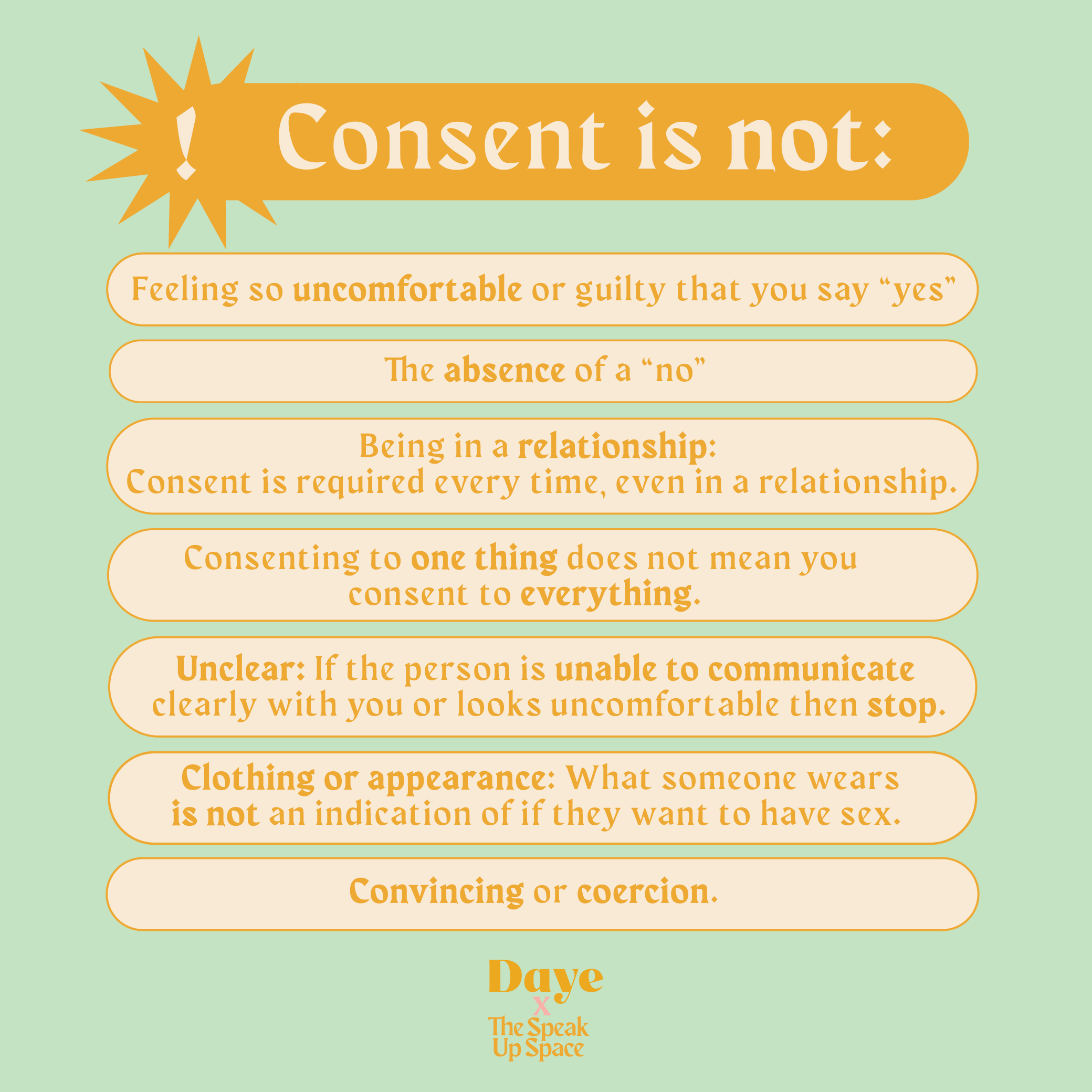 Myths About Consent We Need To Debunk | Daye