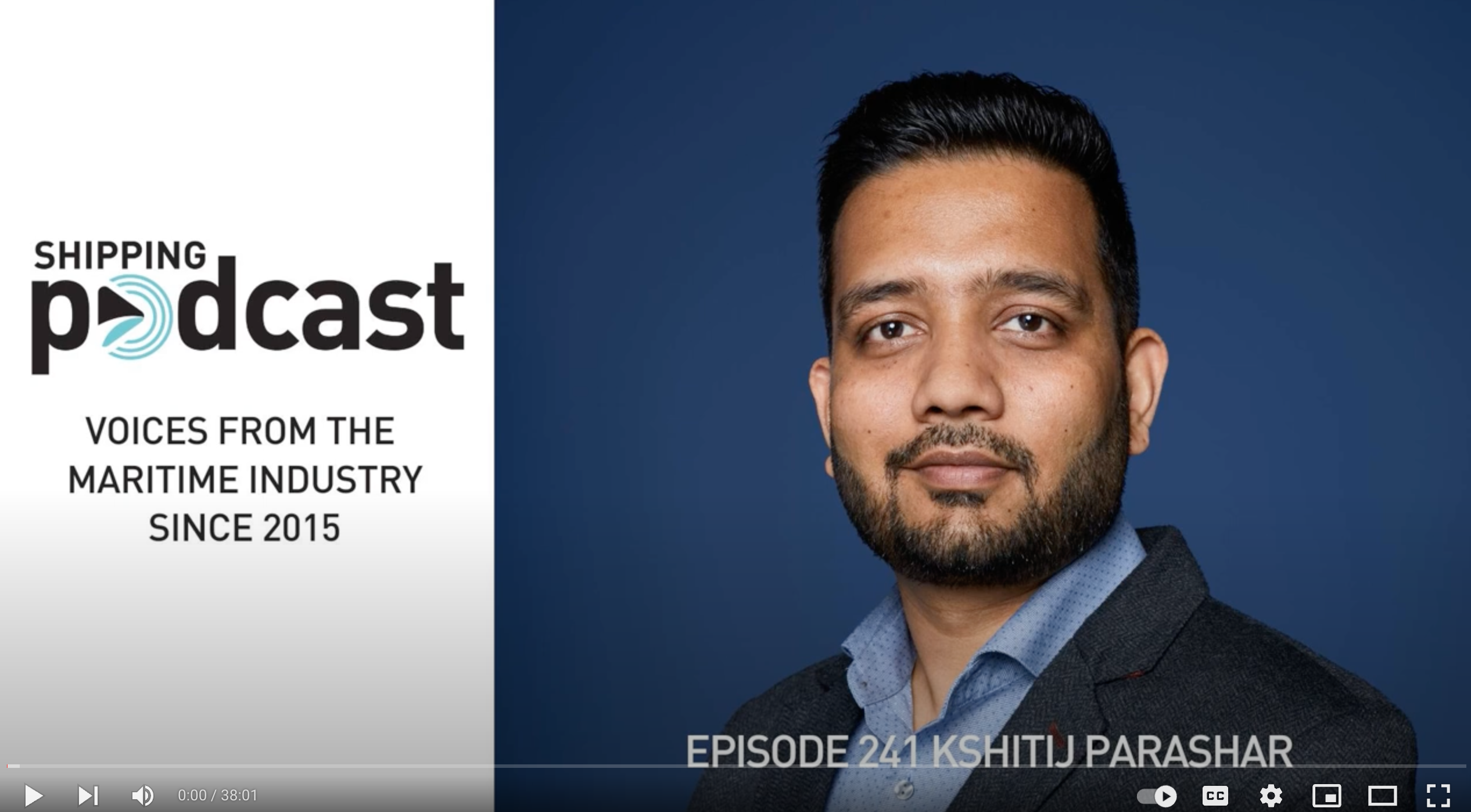 The future of container shipping: A podcast with Kshitij Parashar, DCSA ...