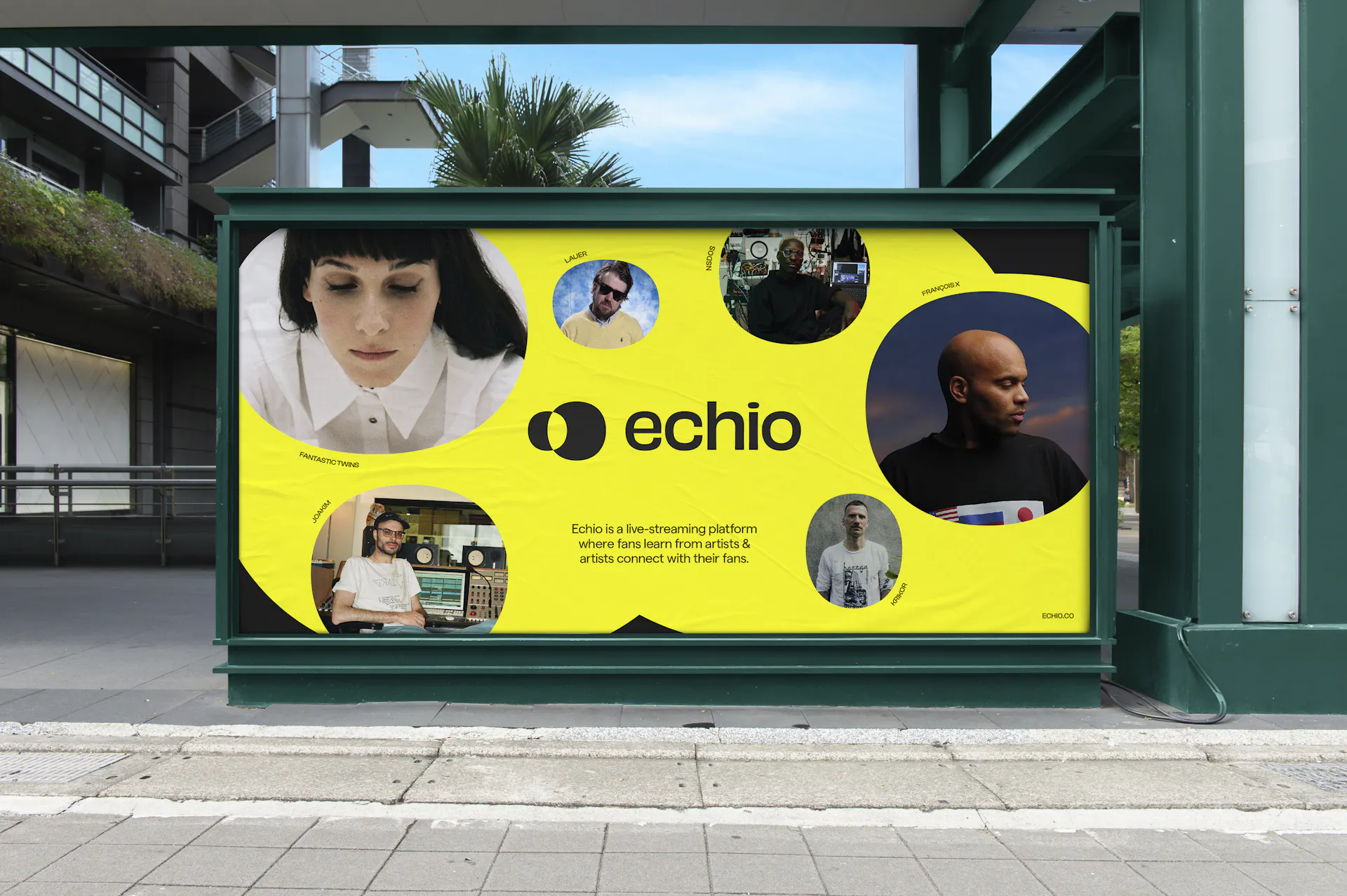 Echio case study - branding. — Decimal.