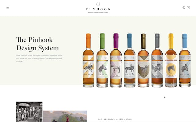 Pinhook case study - web design and development. — Decimal.