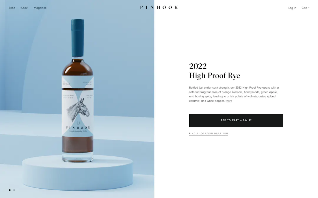 Pinhook Web Design and Development Case Study - Decimal.