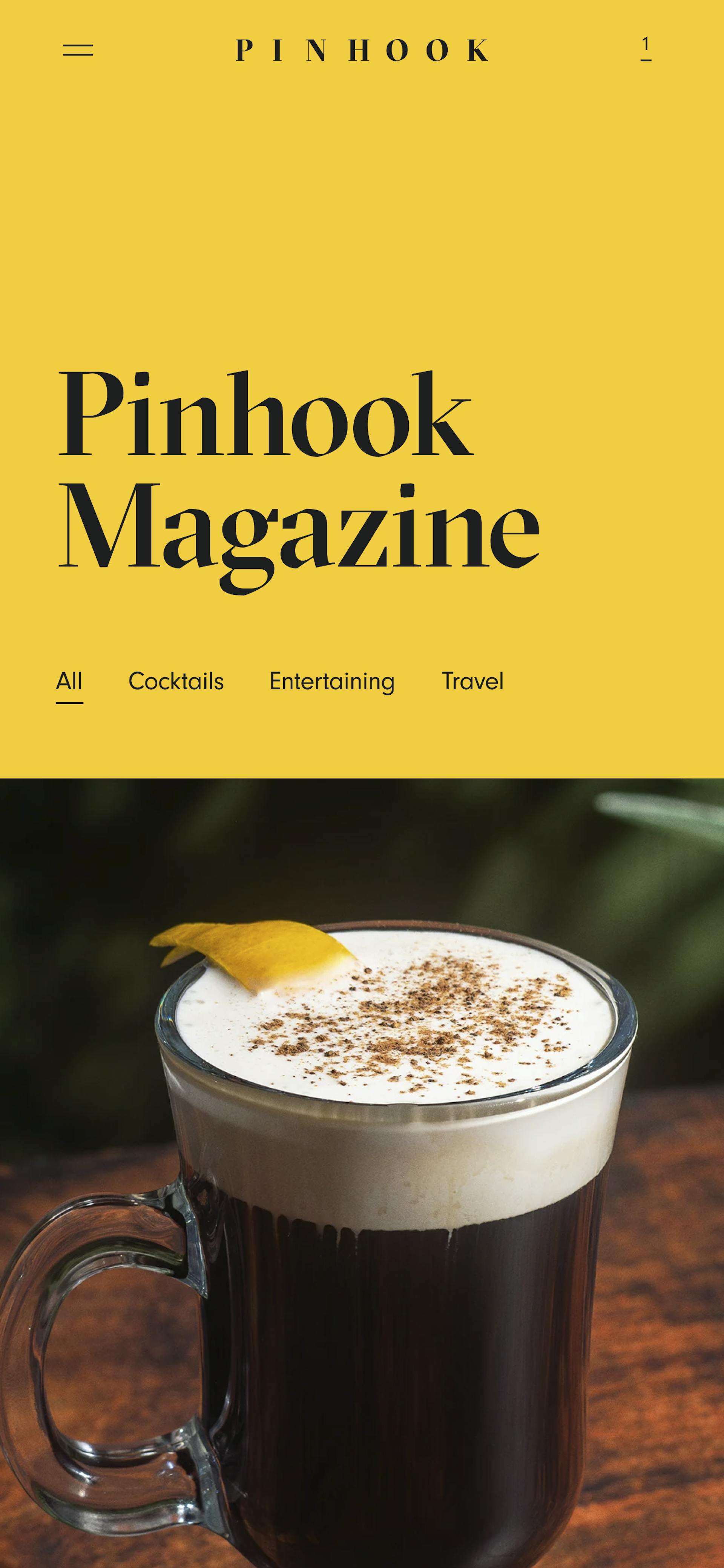 Pinhook Web Design and Development Case Study - Decimal.