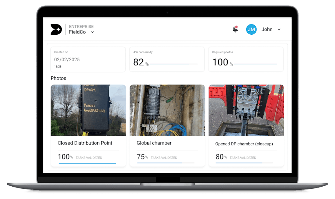 Field Data Visualization for Efficient Field Team Piloting