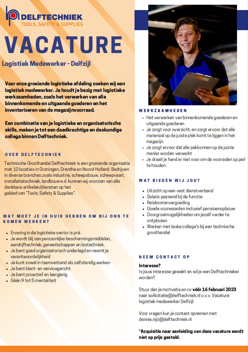 Vacatures | delftechniek