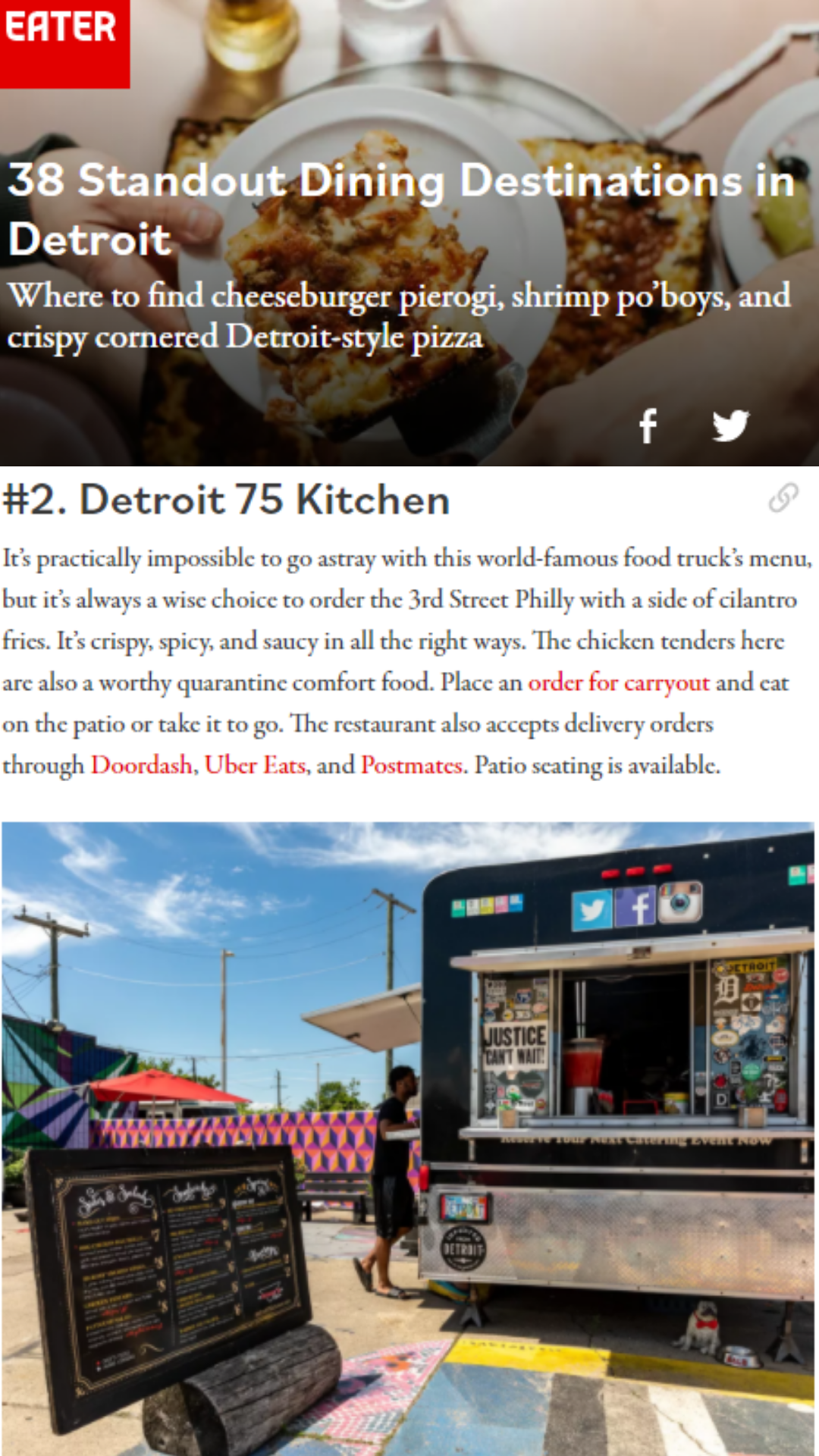 World-Class Eating Experience in Detroit | Detroit 75 Kitchen