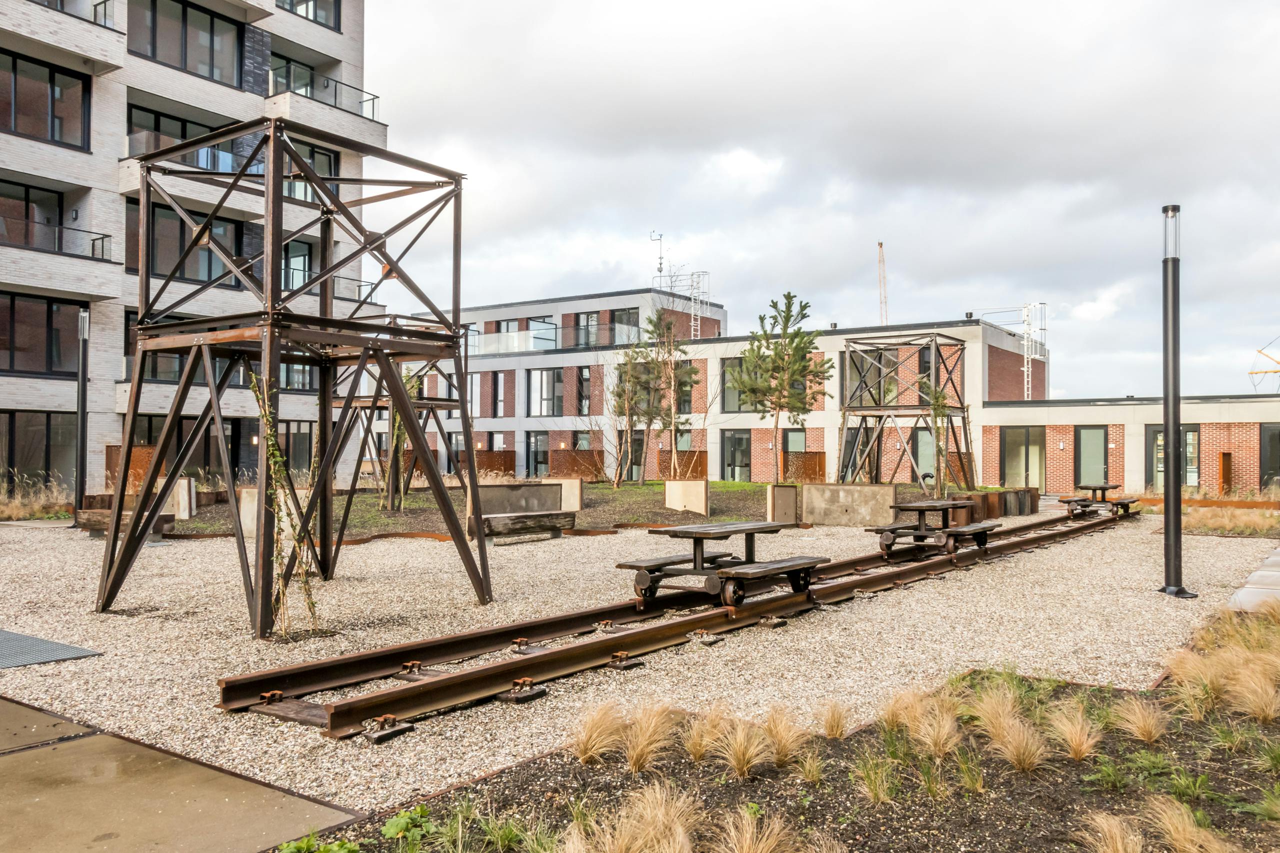 Pontkade aan het IJ Amsterdam Pararius