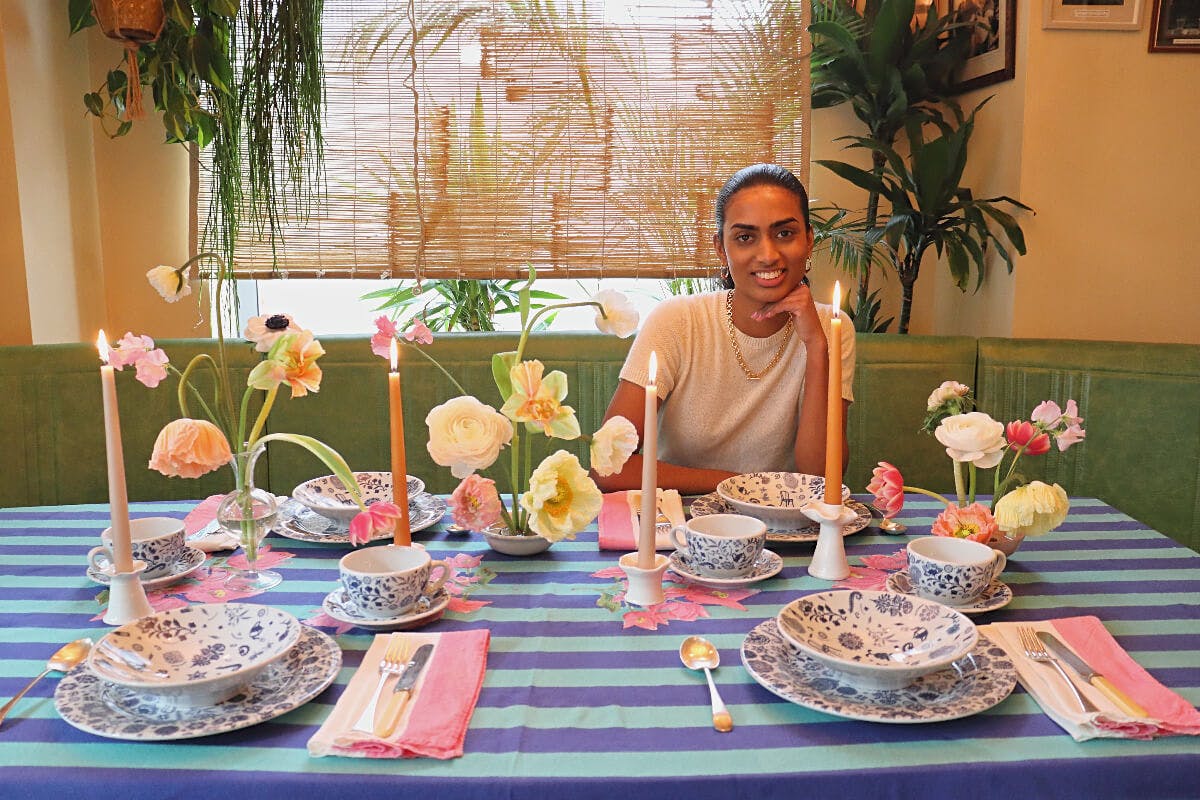 People Setting The Table