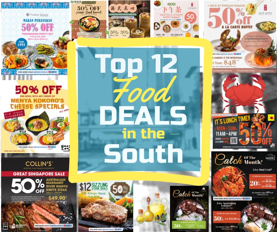 Top 12 Food Deals in the South!