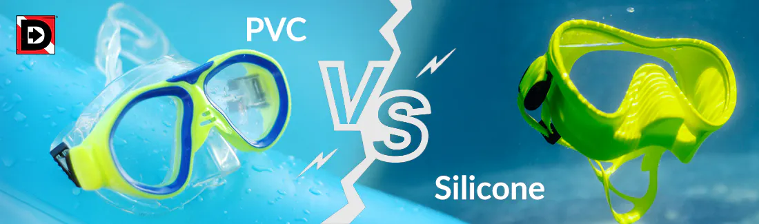 PVC vs. Silicone Scuba Masks: What’s the Difference and Why Silicone Wins
