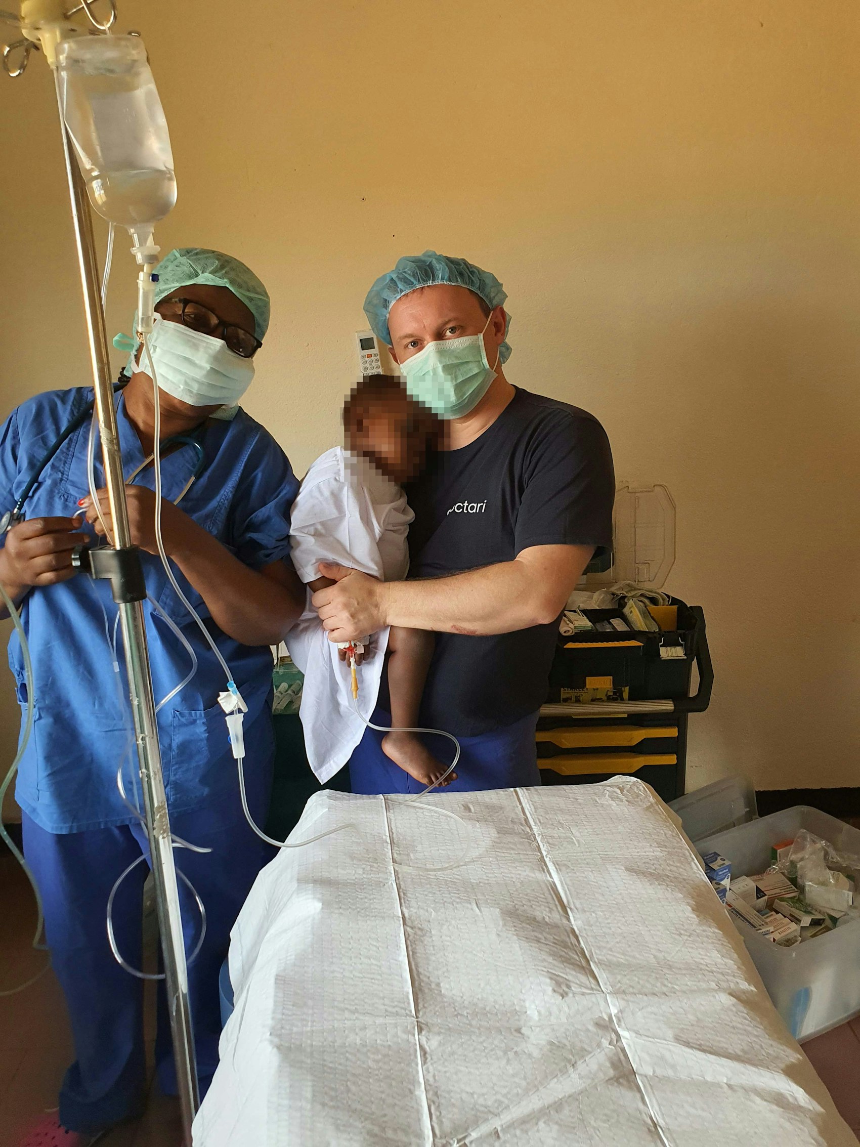 Hilfsprojekt in Afrika