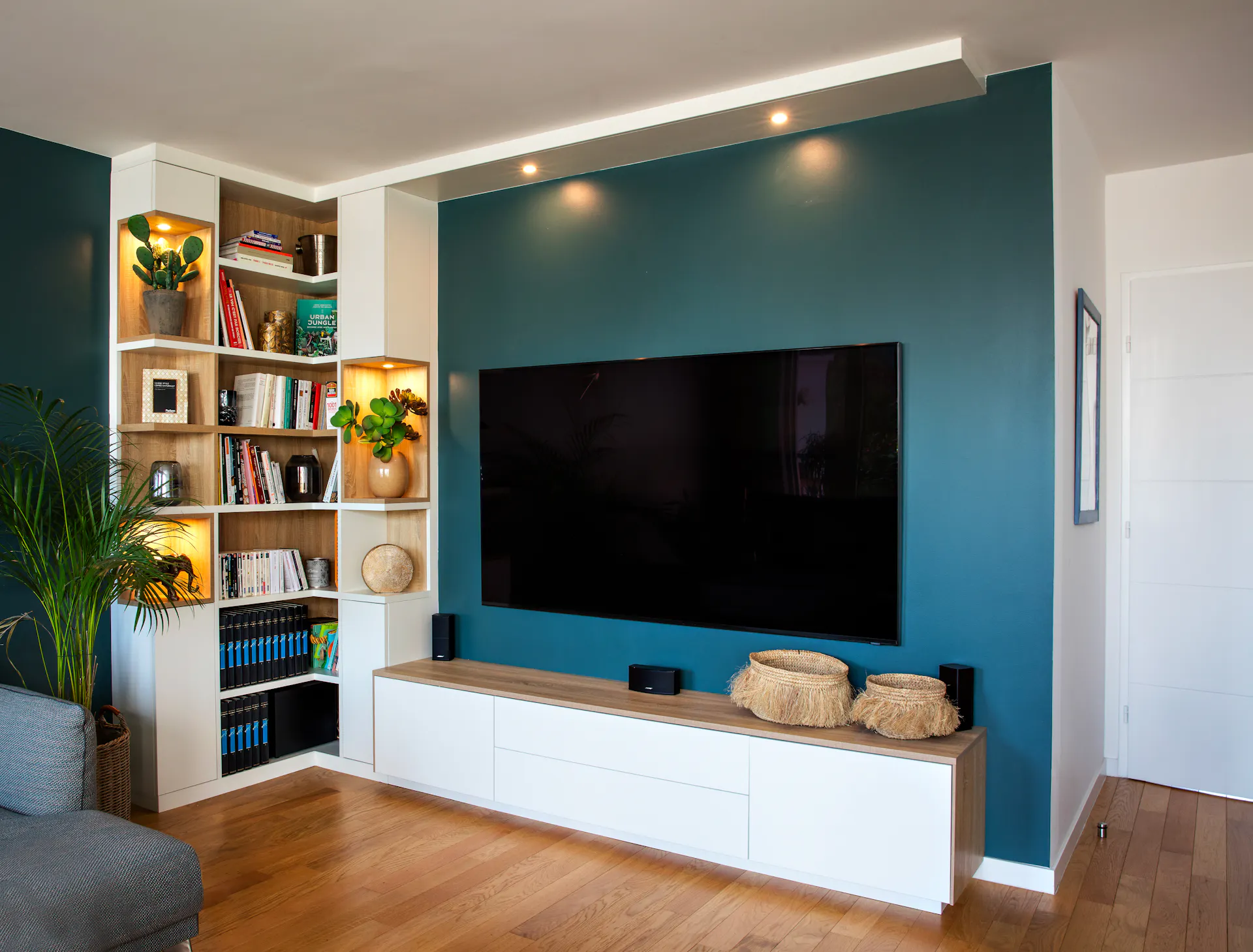 Types de meuble TV : comment choisir le modèle idéal en sur-mesure