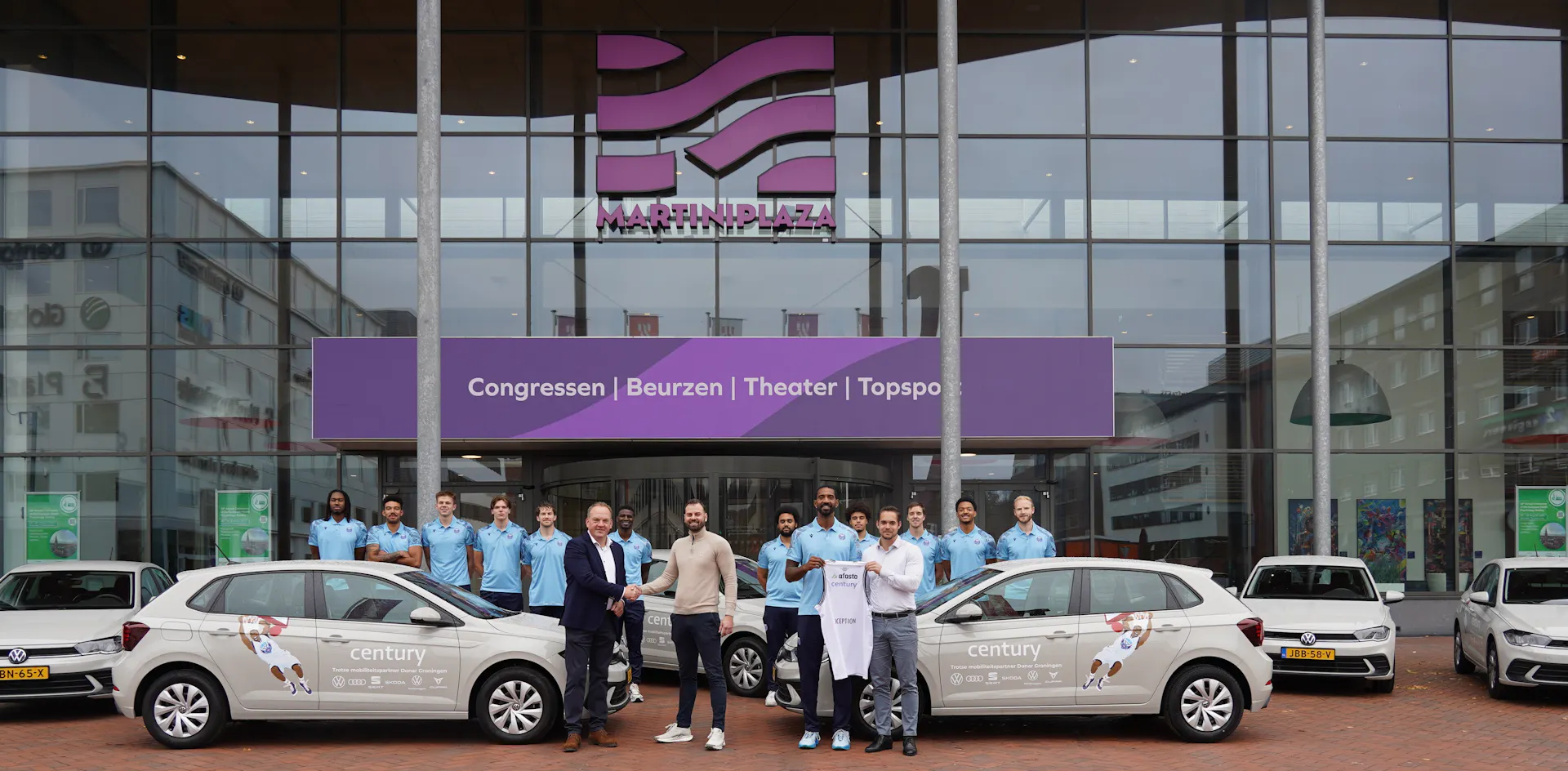 Century nieuwe mobiliteitspartner Donar Groningen