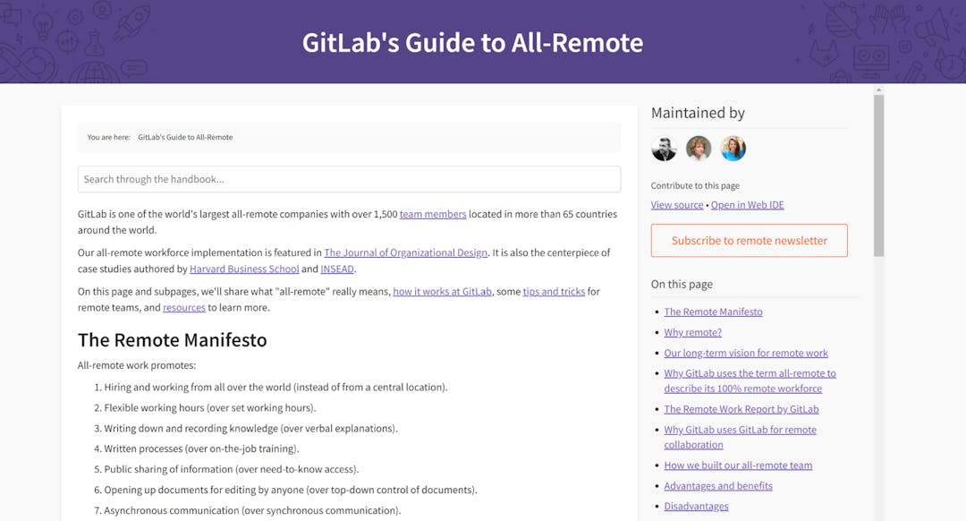 10 Best Remote Employee Handbook Examples You Can Find Online – Doozy
