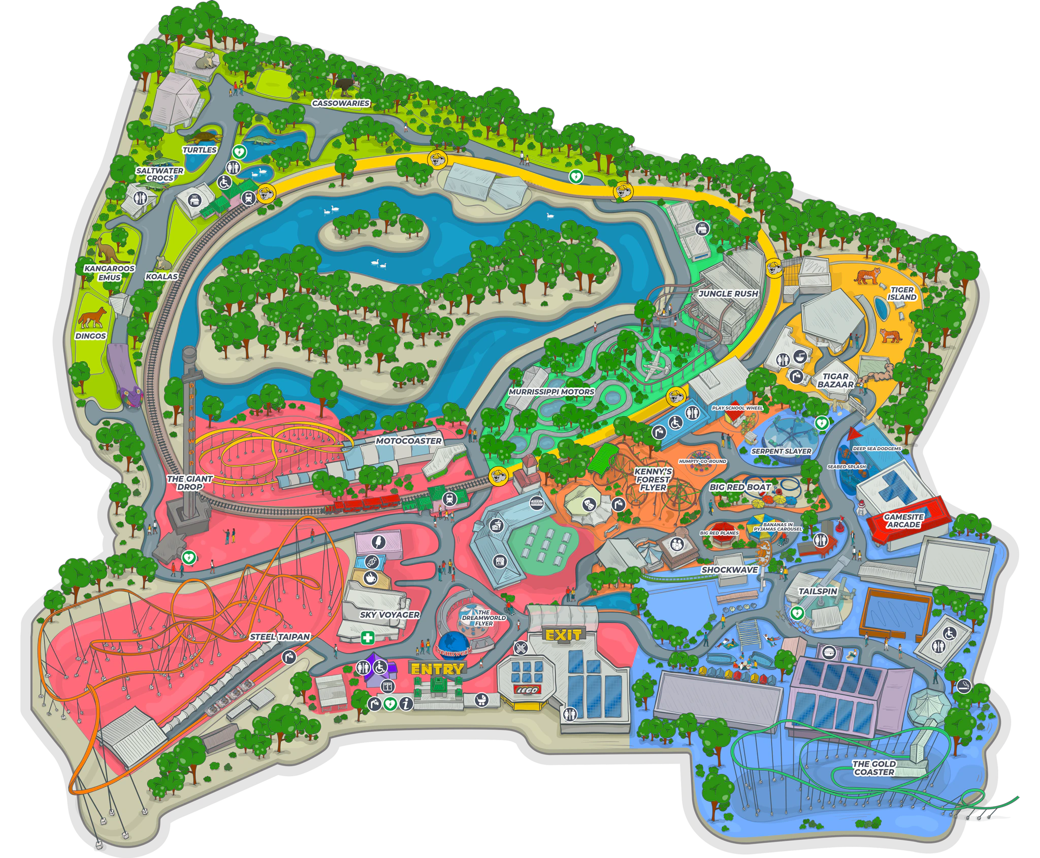 Dreamworld | Australia’s Favourite Theme Park on the Gold Coast