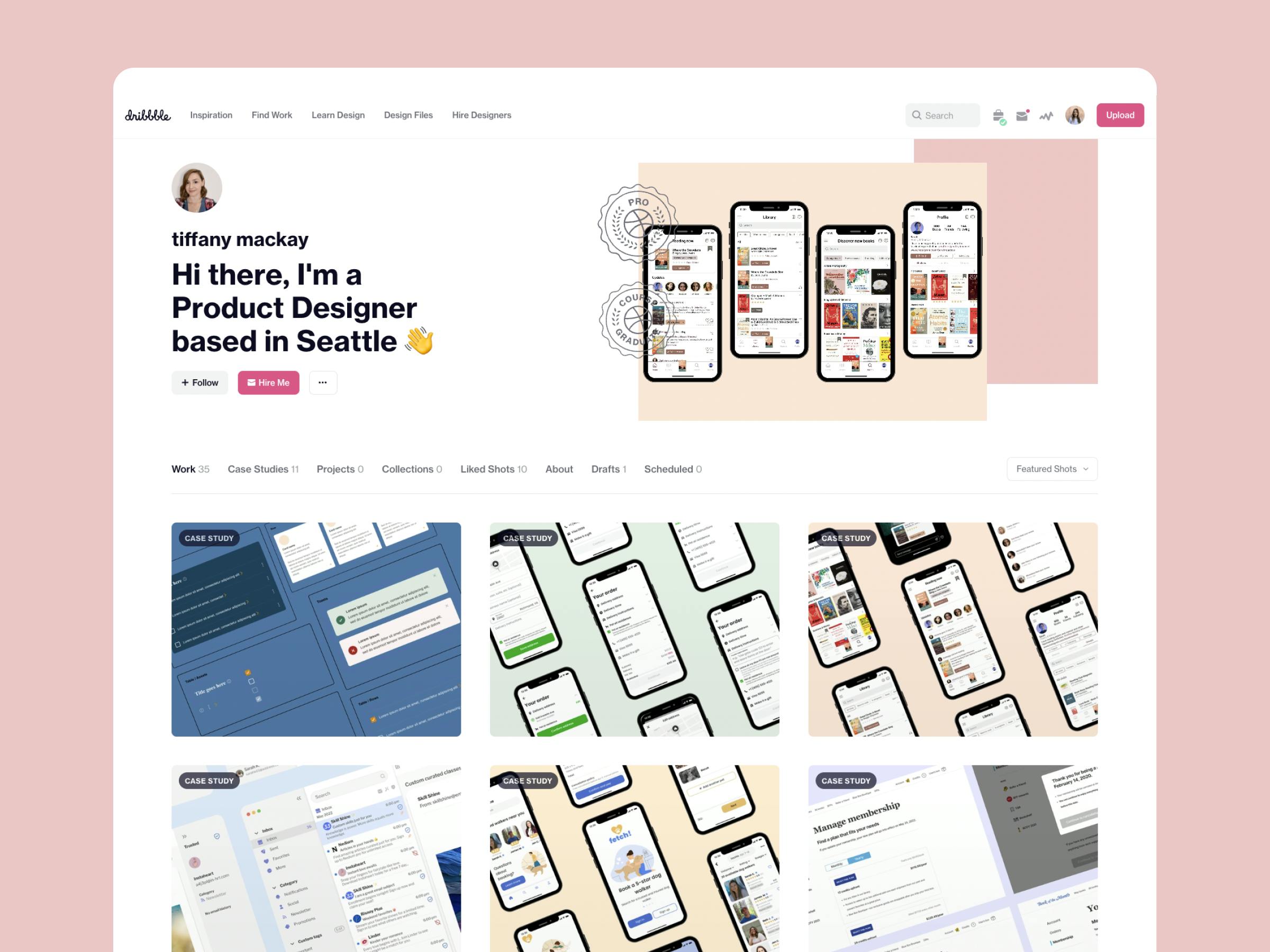 Create a Product Design Portfolio that Gets You Hired (2022) | Dribbble