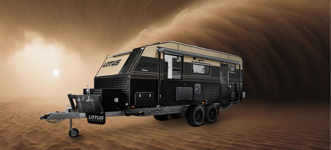 2023 Lotus Trooper Caravan Review - Luxury Off-Road Excellence | Driva