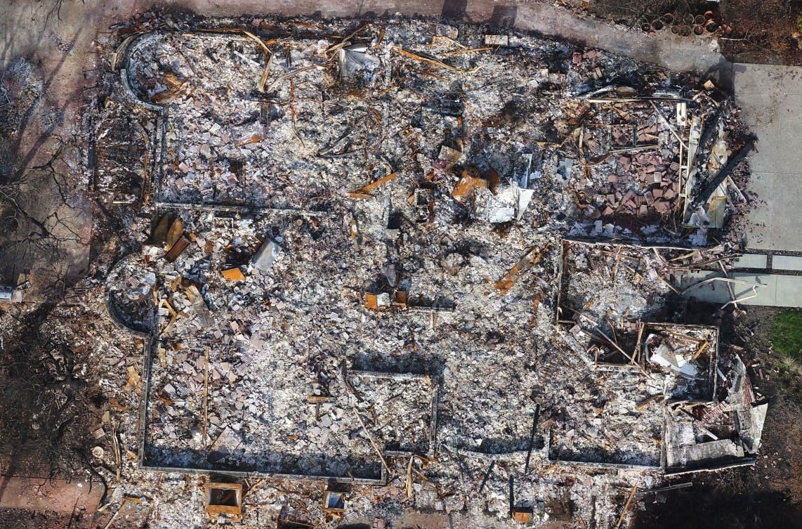 Drones Show Up for Work in the Aftermath of the Santa Rosa Wildfires ...