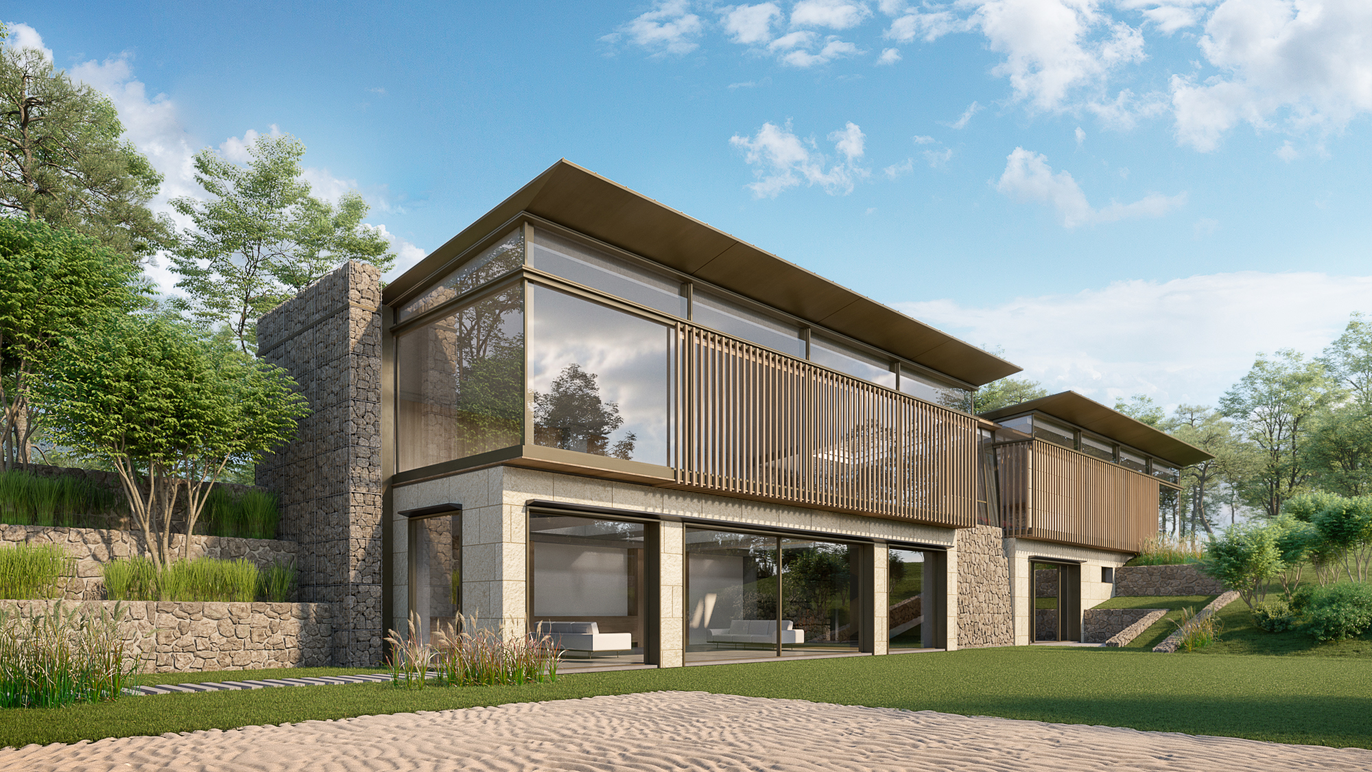 FAMILY COMPOUND | GRADE Architecture + Interior Design | NY + Hamptons