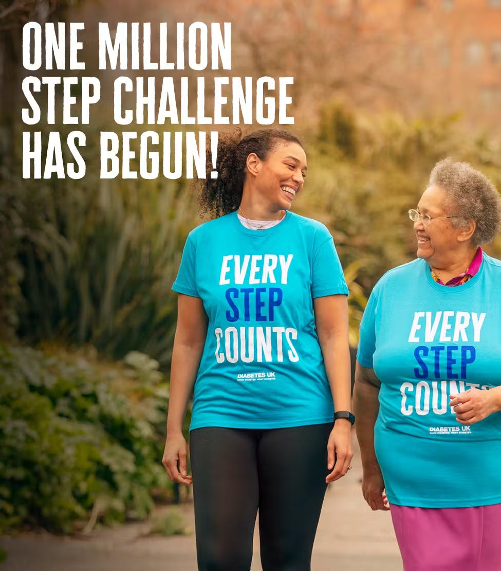 Support Hannah in the Diabetes UK - One Million Step Challenge