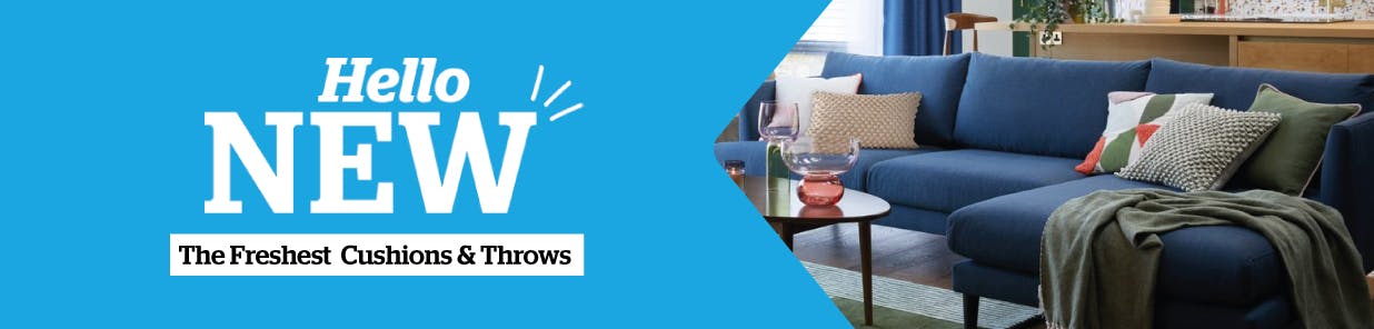 Cushions - Available in all Patterns, Sizes & Materials | Dunelm