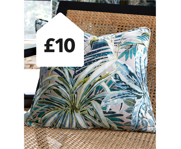 Cushions - Available in all Patterns, Sizes & Materials | Dunelm