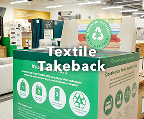 Textile Take Back Scheme - Help Reduce Waste | Dunelm