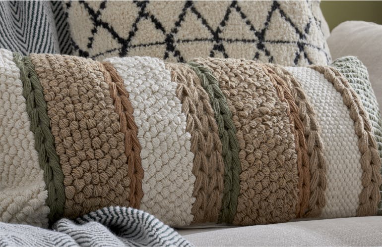 Cushions - Available in all Patterns, Sizes & Materials | Dunelm