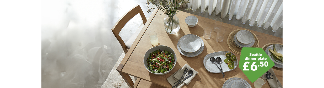 Crockery - Dinnerware & Tableware | Dunelm