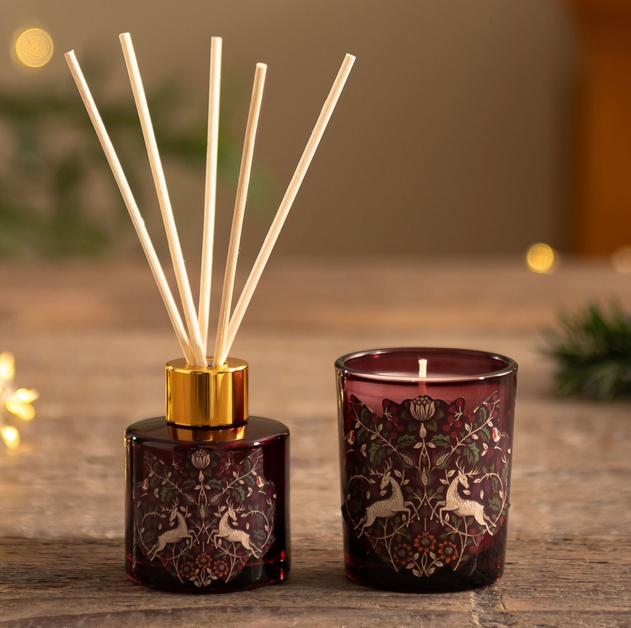 Red Candles | Dunelm