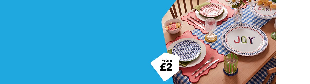 Cook & Dine - Baking, Dinnerware & Table Linen | Dunelm