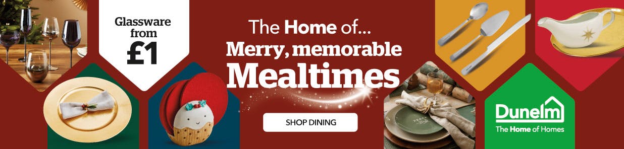 Crockery - Dinnerware & Tableware | Dunelm