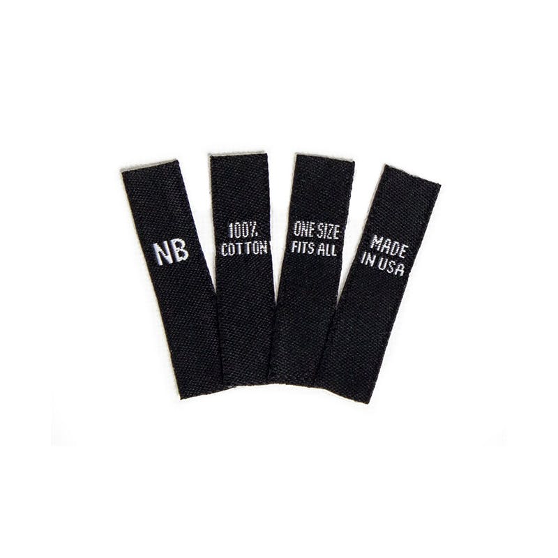 Maatlabels voor jouw kleding en projecten | Dutch Label Shop - NL