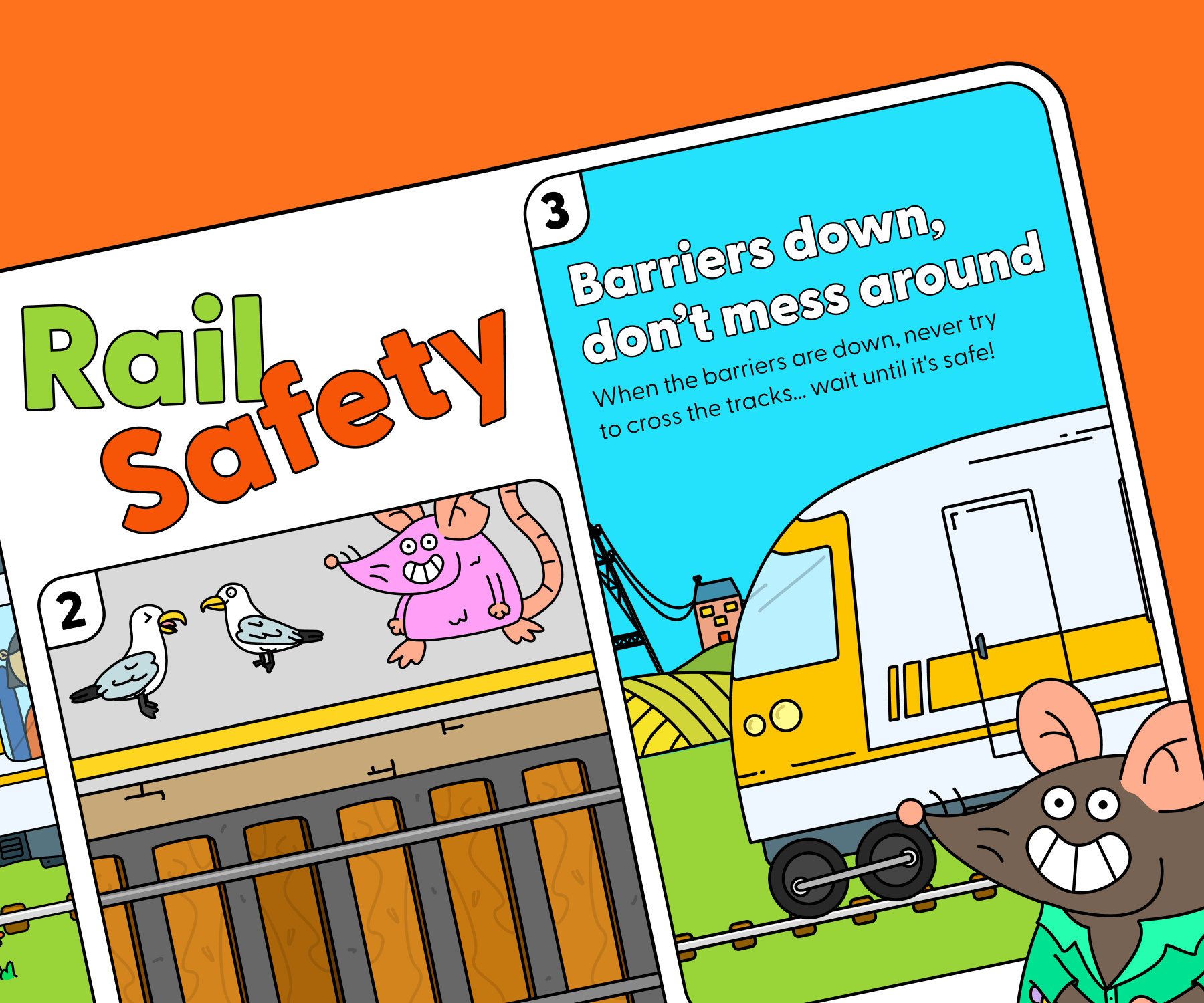 Rail Safety Factsheet - Earth Cubs