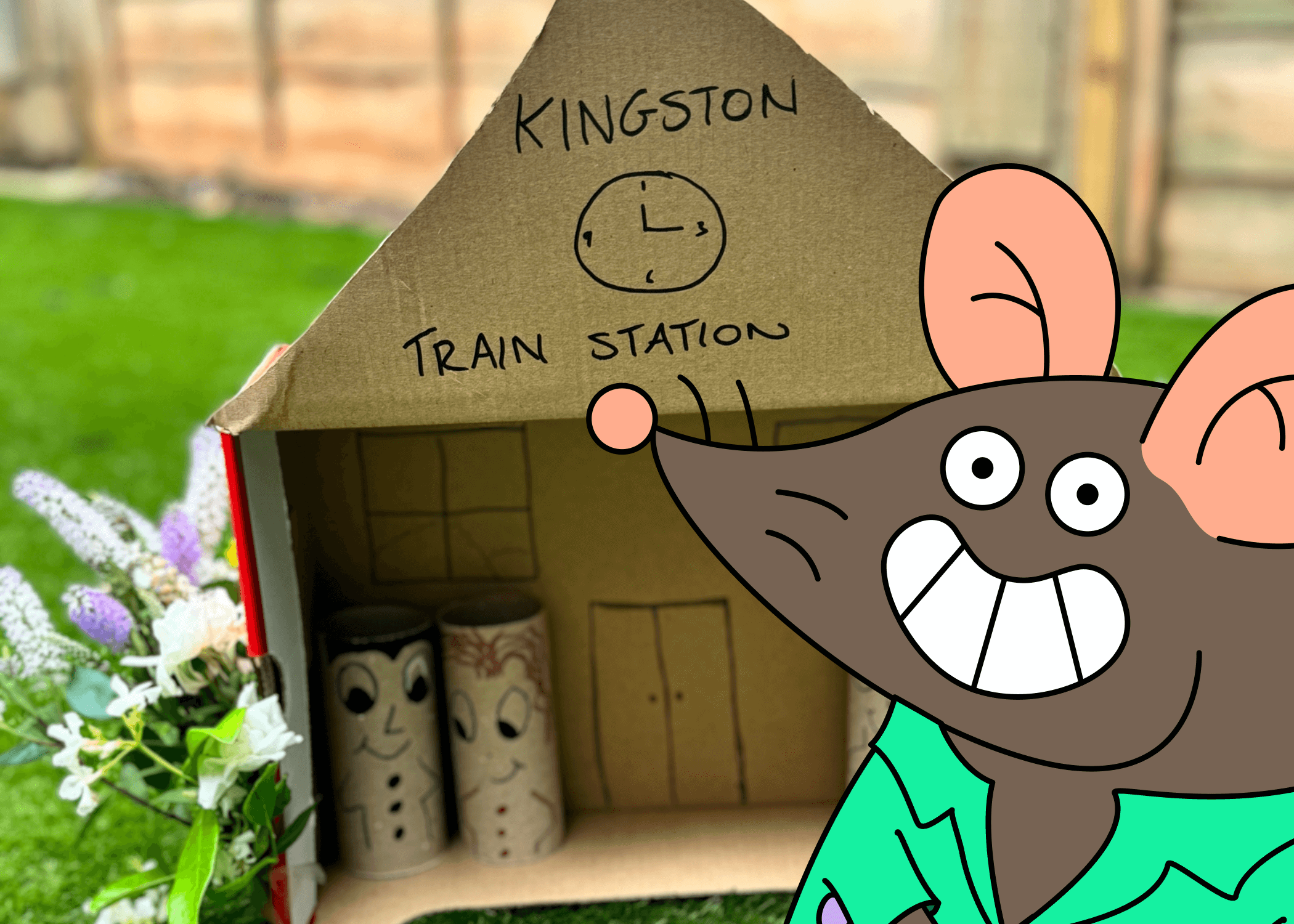Make A Sustainable Train Station Earth Cubs