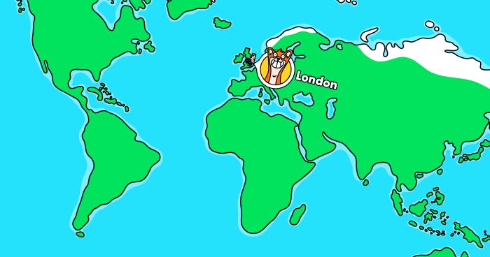 London World Map - Earth Cubs London World Map - Earth Cubs