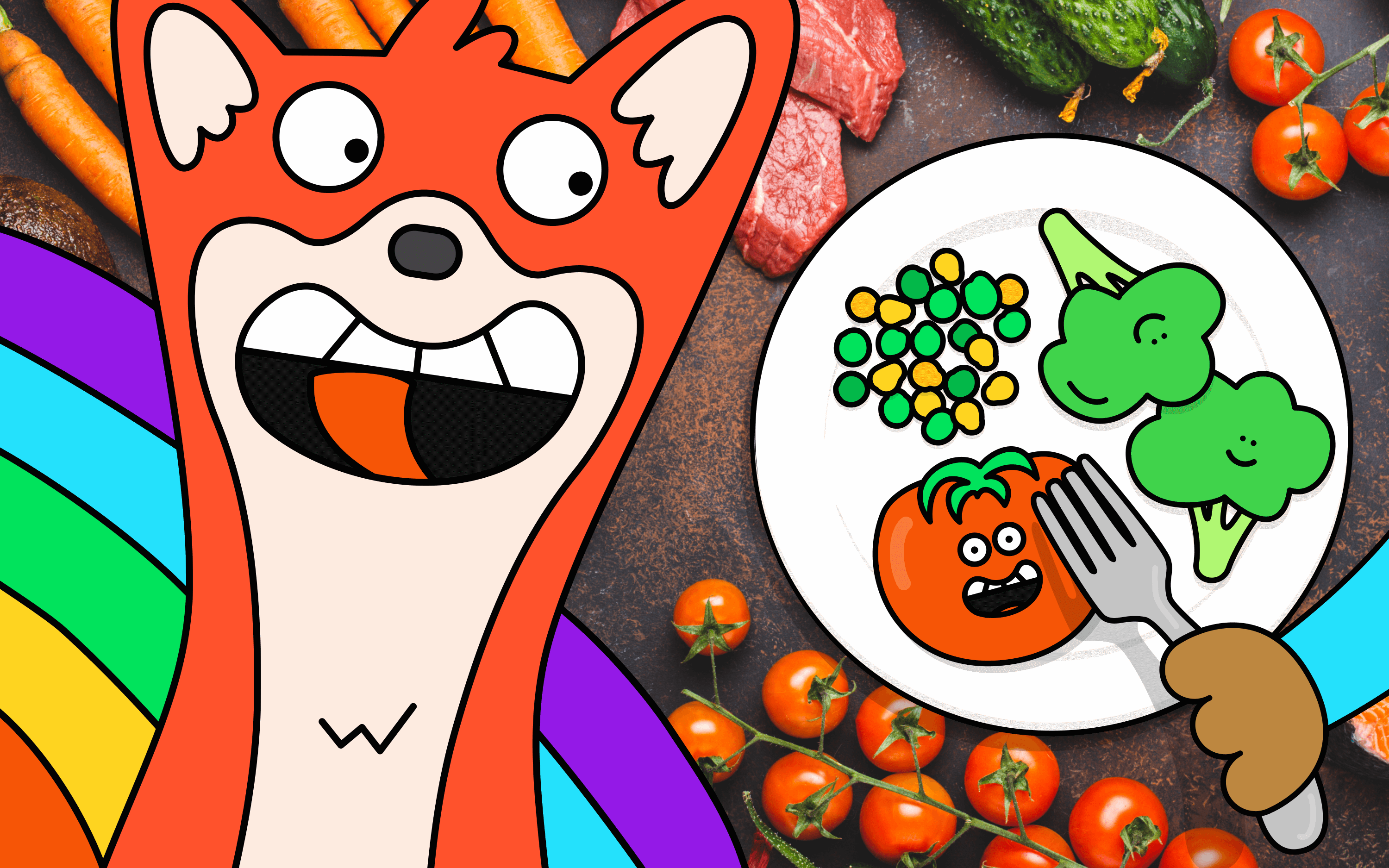 Eat the Rainbow! - Earth Cubs
