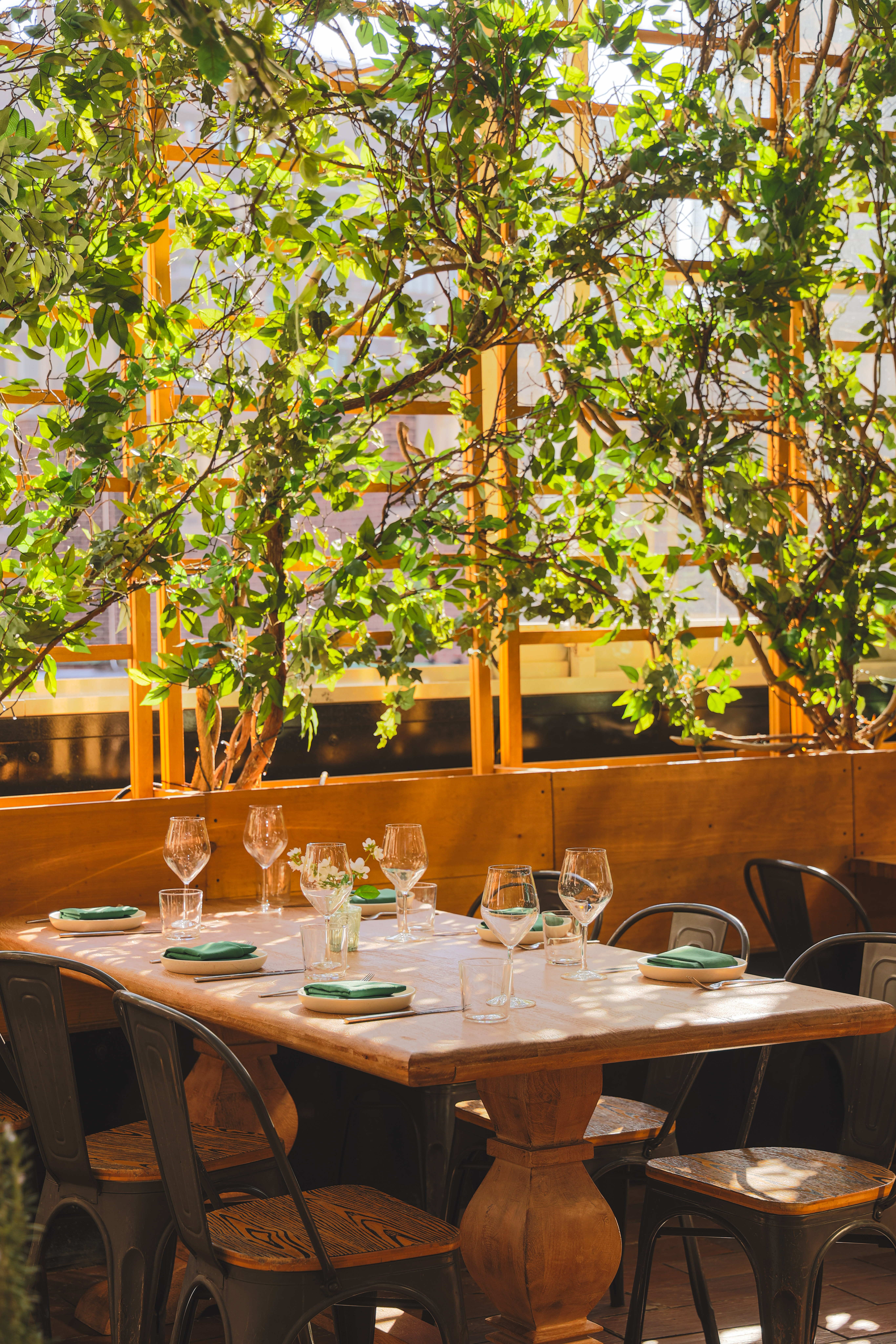 SERRA by Birreria Seasonal Rooftop Restaurant in NYC Eataly
