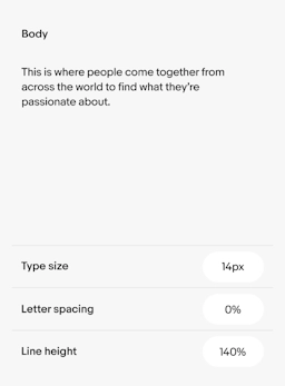 Using Type | Typography | Foundations | eBay Playbook