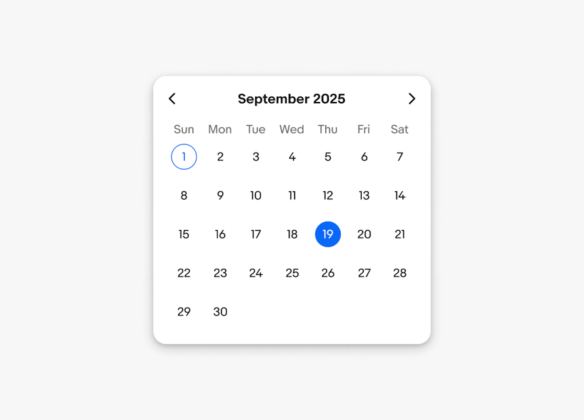 Date Picker: Design | Components | Design System | eBay Playbook