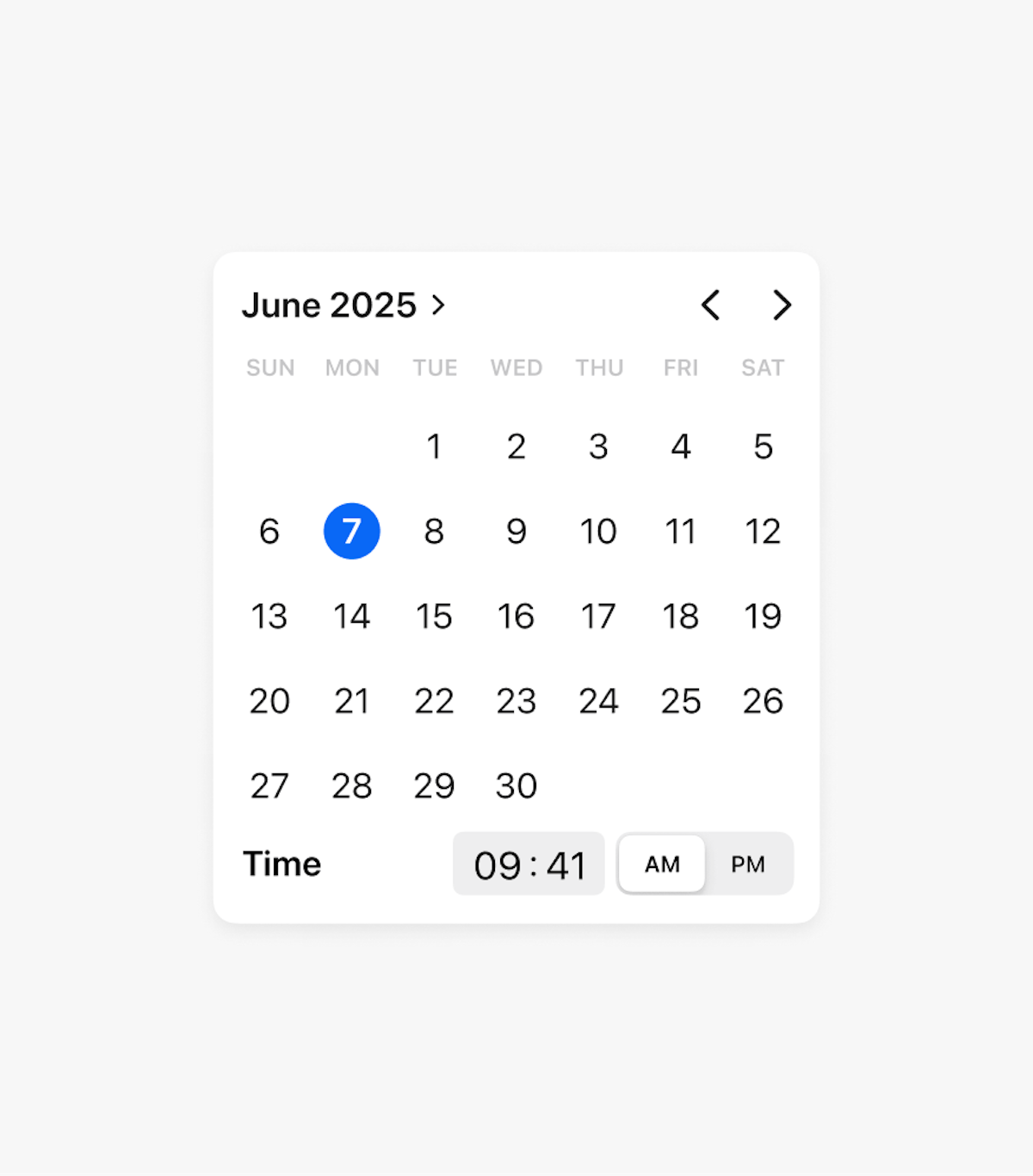 Date Picker: Design | Components | Design System | eBay Playbook