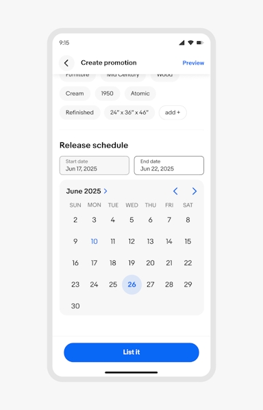 Date Picker: Design | Components | Design System | eBay Playbook
