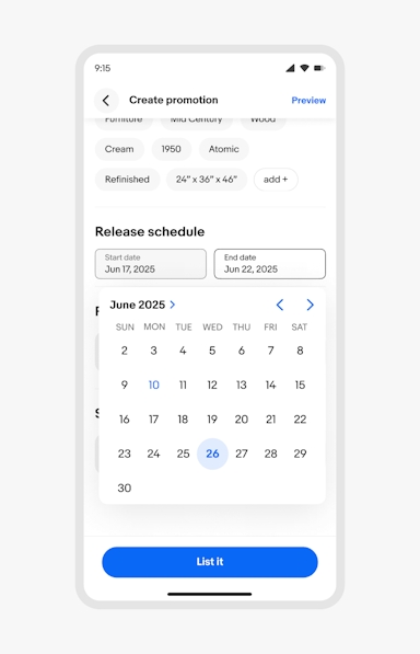 Date Picker: Design | Components | Design System | eBay Playbook